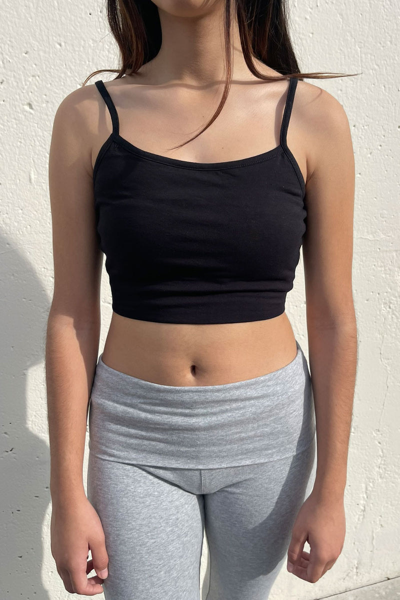 Basic Double-Layered Cami Crop Top– HyperBees