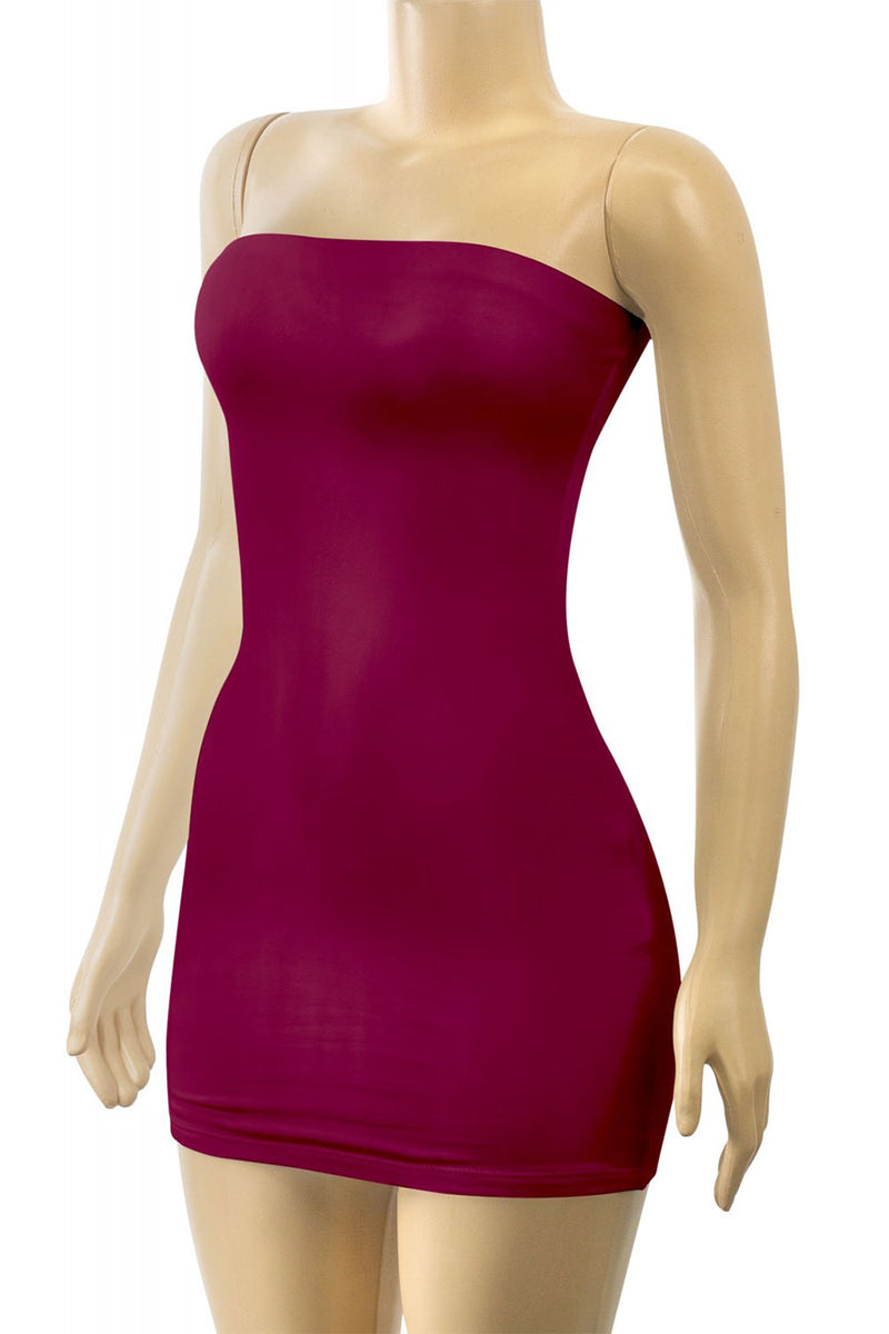 Strapless Tube Bodycon Mini Dress– HyperBees