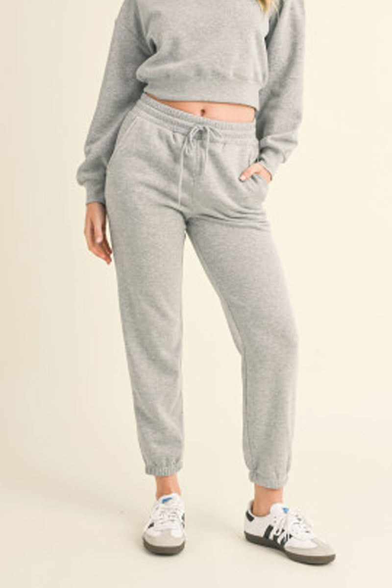 Basic Fleece Jogger Pants With Side Pockets– HyperBees
